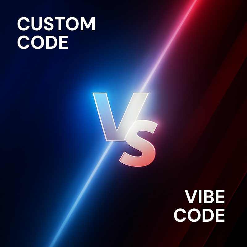 Vibe Coding vs Custom: Pros, Cons, and When... (2025 Guide)